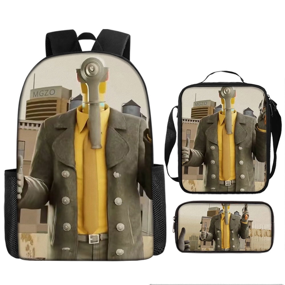 Titan Drill man backpack toilet man backpack monitor man backpack ...