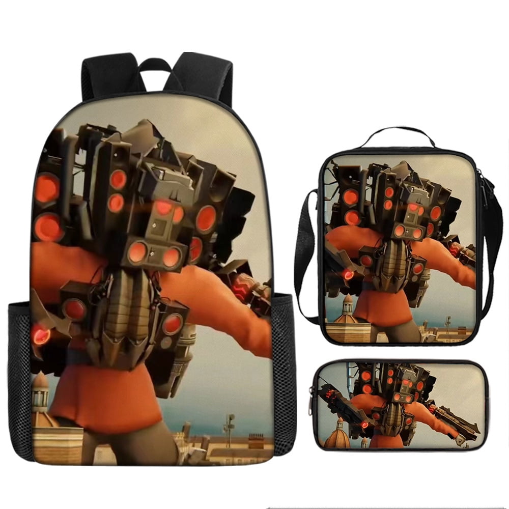 Titan Drill man backpack toilet man backpack monitor man backpack ...