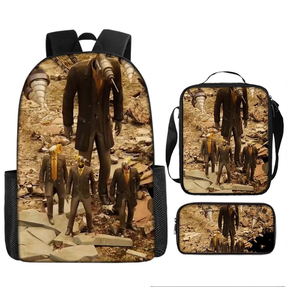 Titan Drill man backpack toilet man backpack monitor man backpack ...