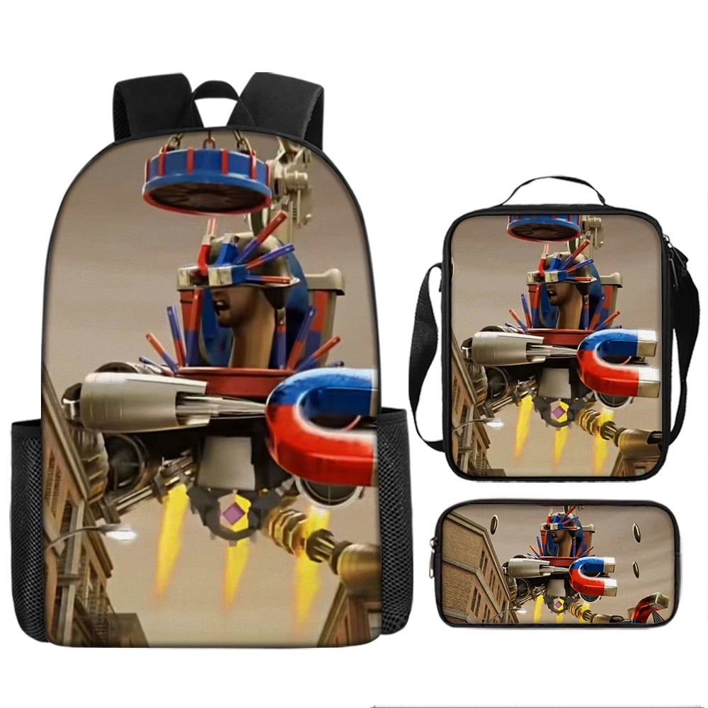 Titan Drill man backpack toilet man backpack monitor man backpack ...