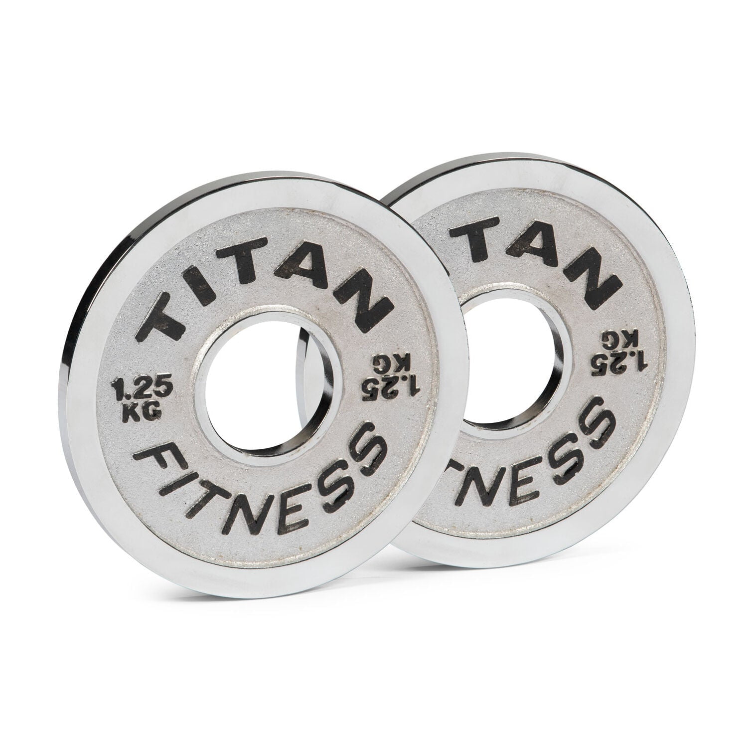 Titan Fitness 1.25 KG Olympic Calibrated Steel Powerlifting Plates ...