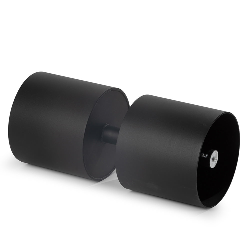 Titan Fitness 12" Circus Dumbbell, 2.5" Grip Handle, Olympic Plate ...