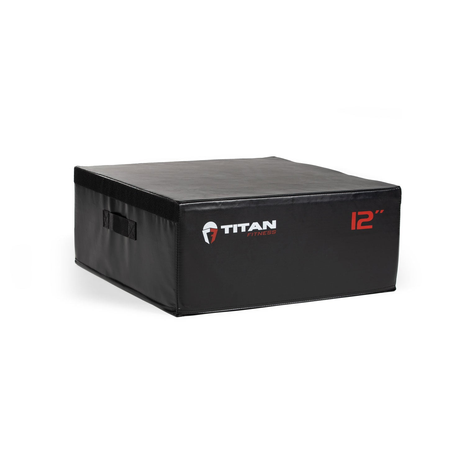 Titan Fitness 12" Portable Foam Plyometric Box for Gym Workout ...