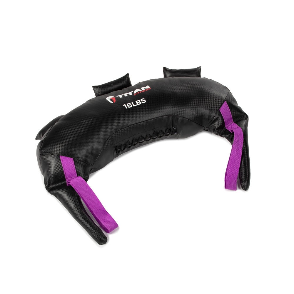 Titan Fitness 15 LB Functional Training Swing Bag, PU Material ...