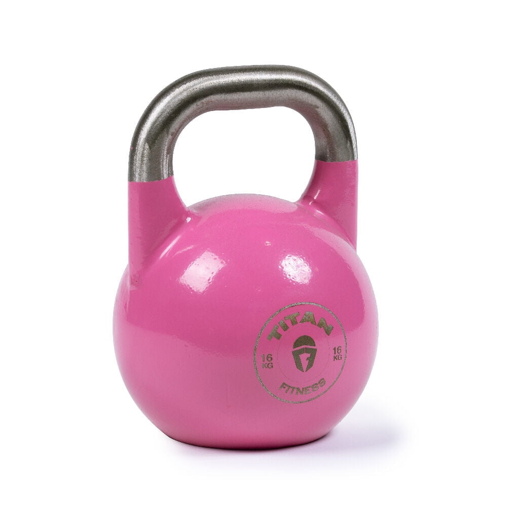 Titan Fitness 16 KG Competition Kettlebell, Single Piece Casting, KG ...