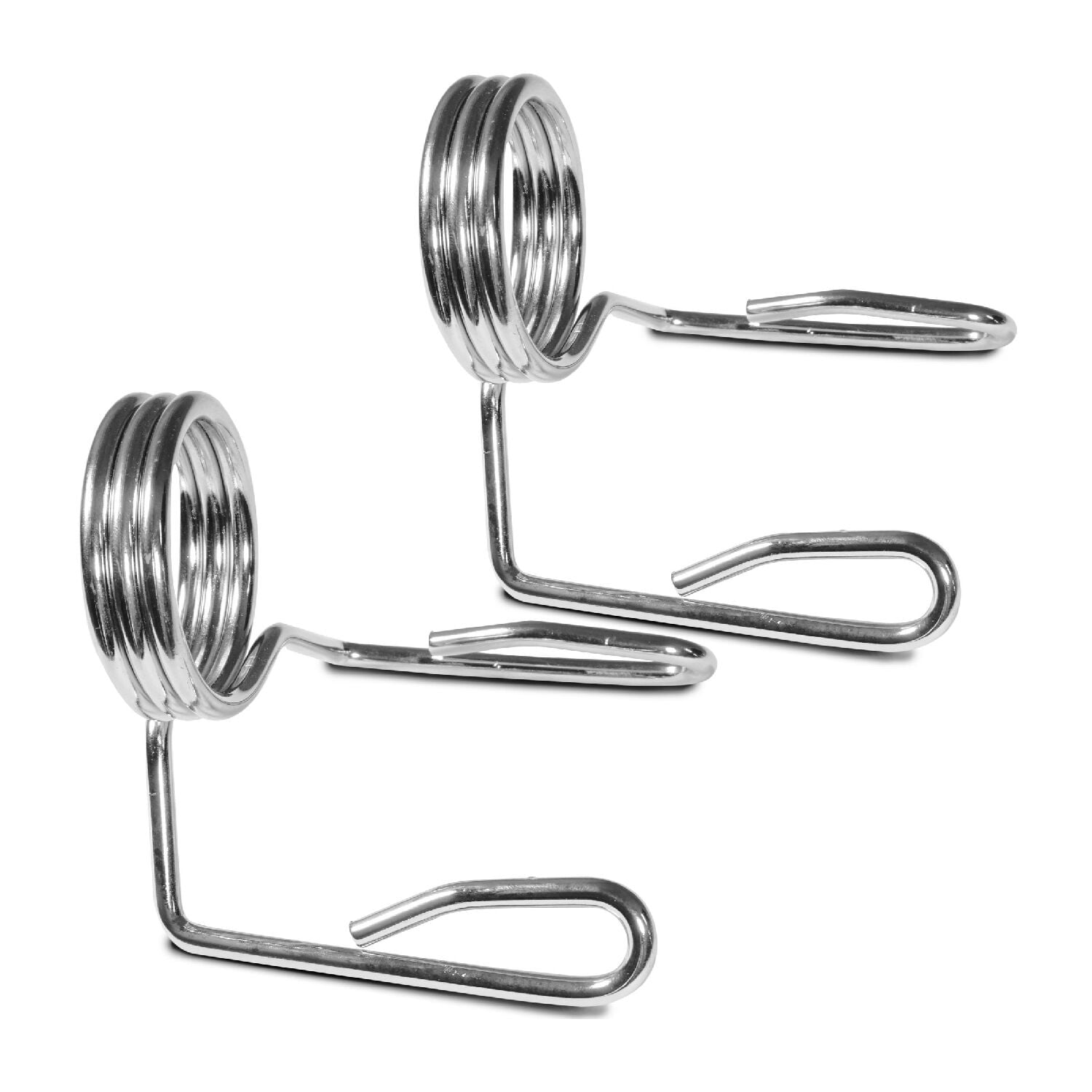 Titan Fitness 2 Pack Olympic Barbell Spring Clips, 50mm Diameter ...