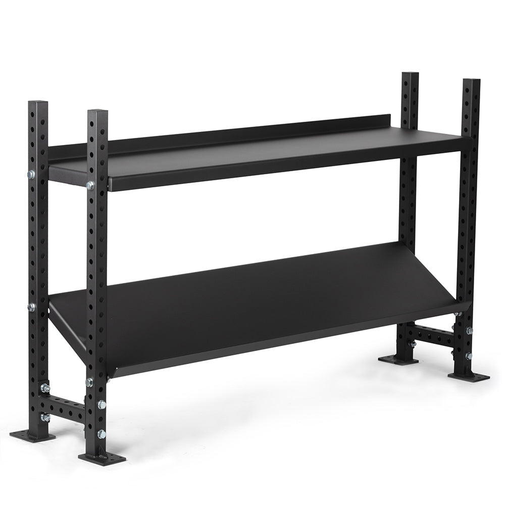 Titan Fitness 2-Tier Elite Series Mass Storage System, 45.5" x 76 ...