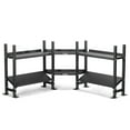 Titan Fitness 2-Tier Elite Series Mass Storage System with 42 ...