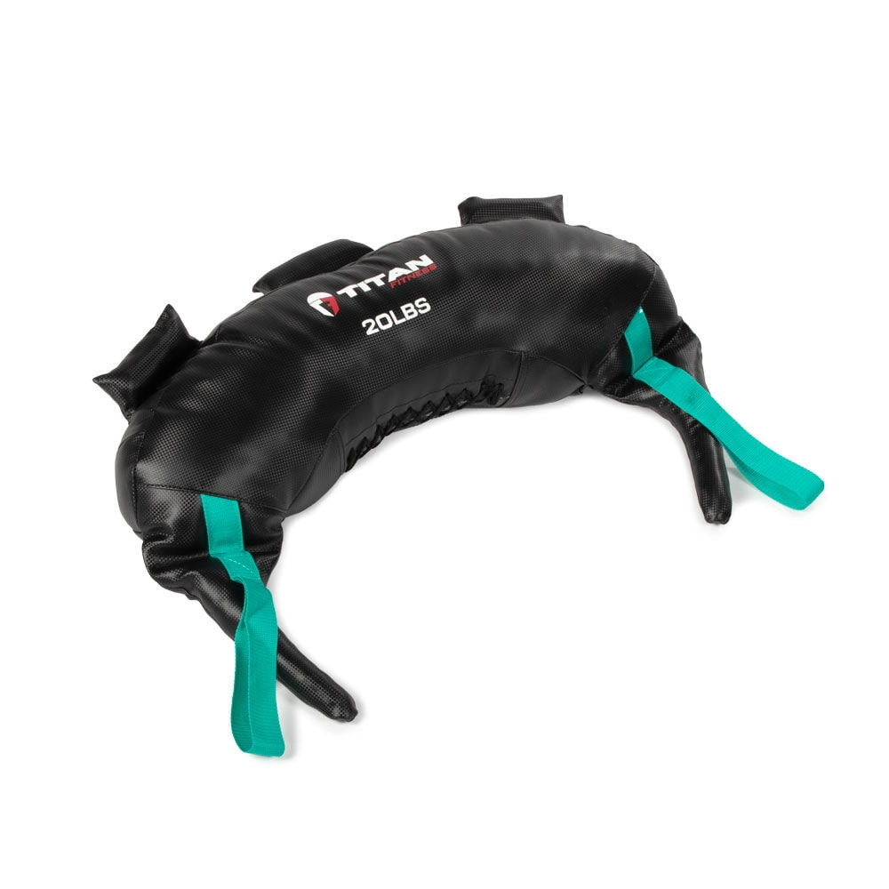 Titan Fitness 20 LB Functional Training Swing Bag, PU Material ...