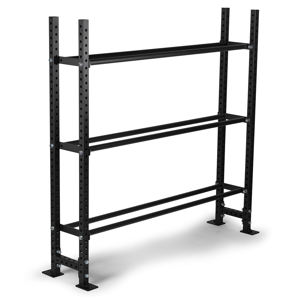 Titan Fitness 3-Tier Elite Series Mass Storage System, 73" x 76" Bumper ...