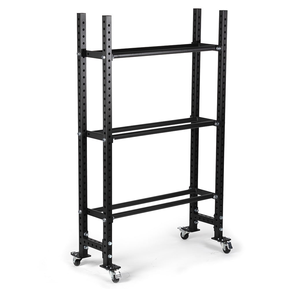 Titan Fitness 3-Tier Elite Series Mass Storage System with Castors, 73 ...