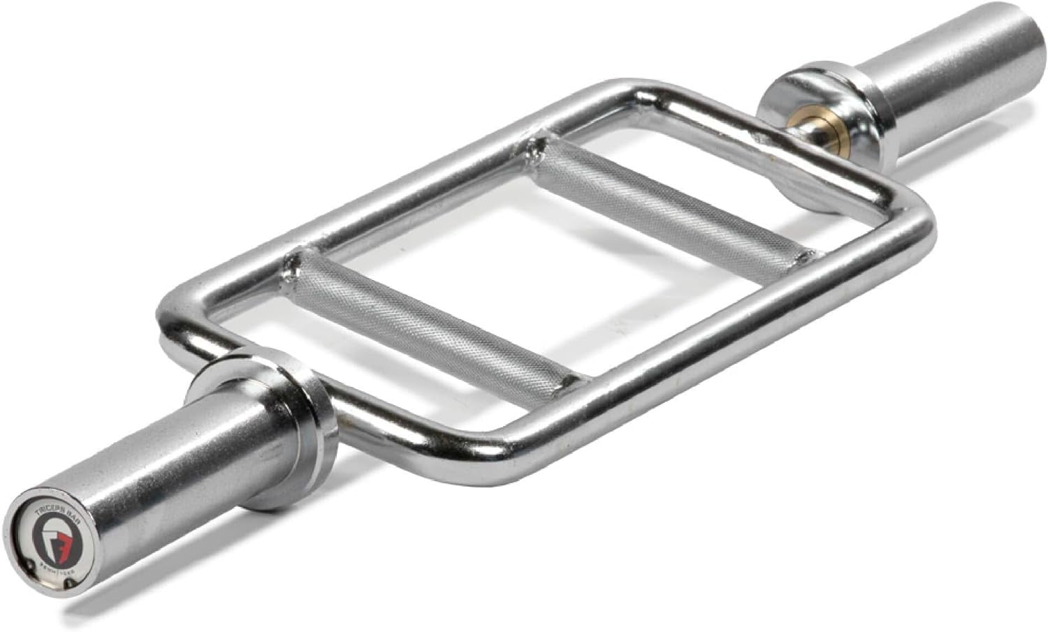 Titan Fitness 34" Olympic Triceps Bar, 200 LB Capacity, Chrome Finish ...