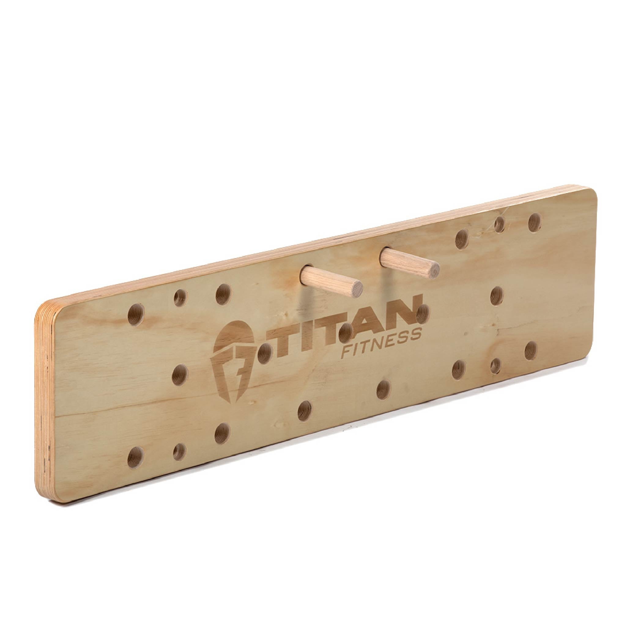 Titan Fitness 4 FT Climbing Pegboard, Wall-Mounted Climbing Board ...
