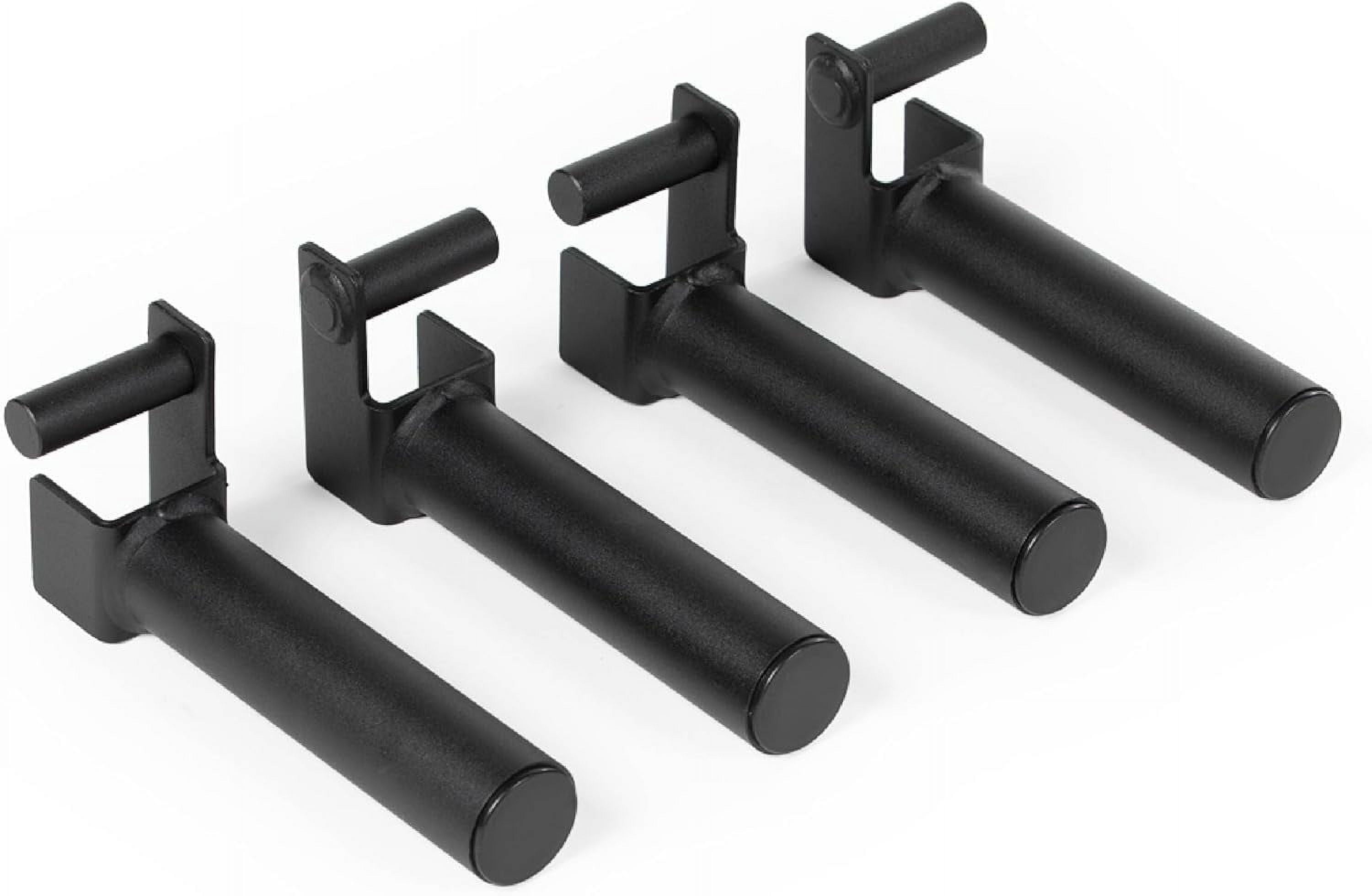 Titan Fitness 4 Pack T-2 Series Weight Plate Holder Attachments, J-Hook ...