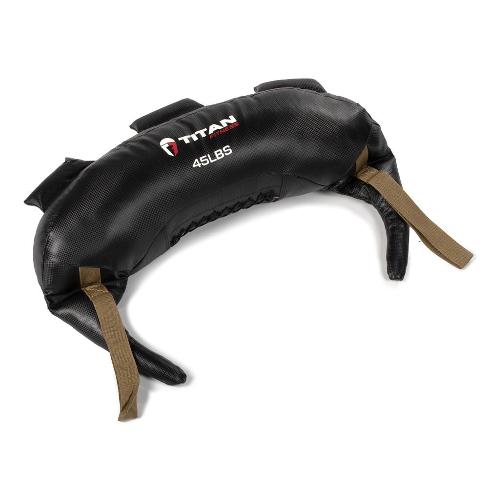 Titan Fitness 45 LB Bulgarian Power Sand Bag, PU Material, Multiple ...