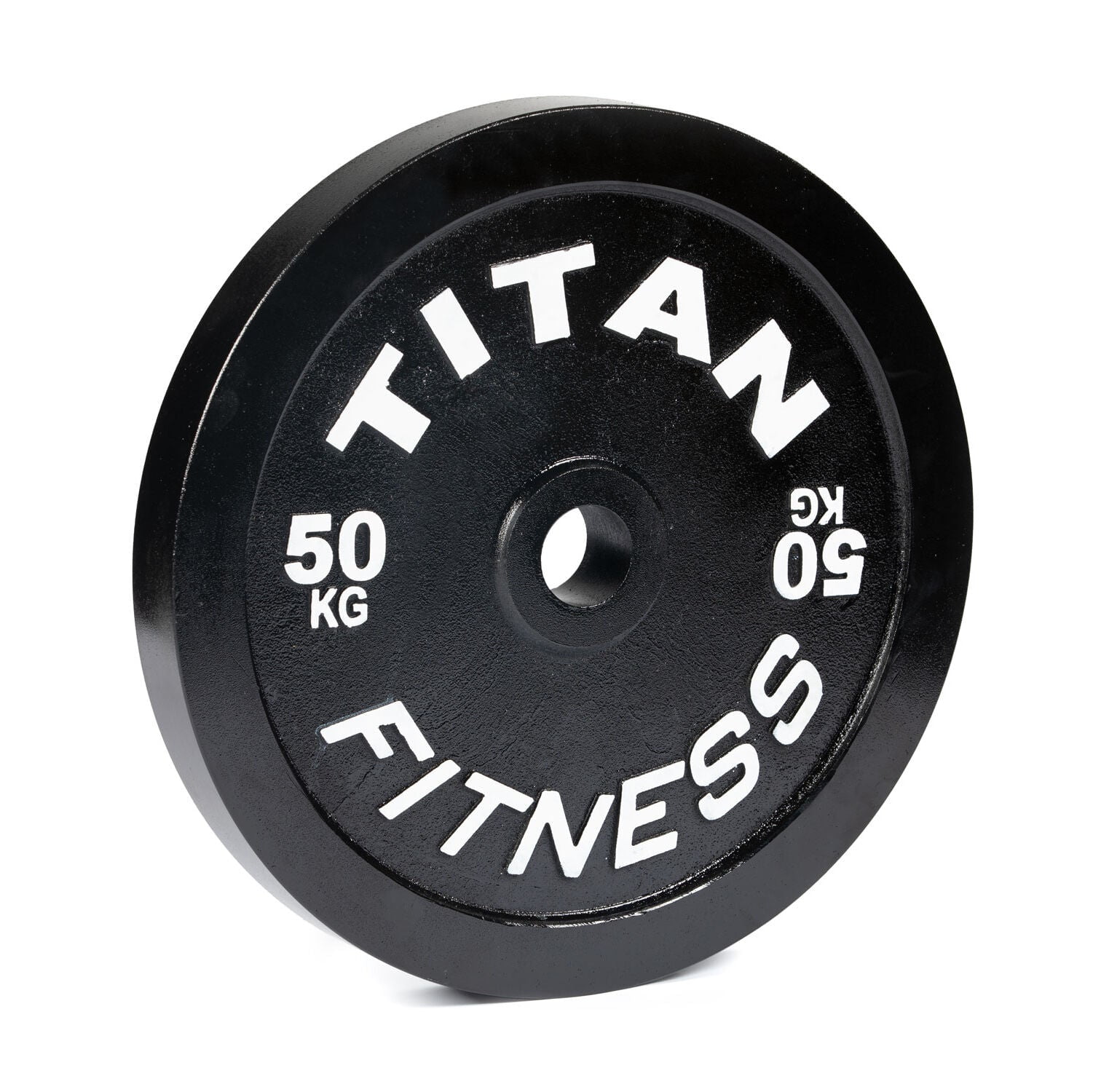 Titan Fitness 50 KG Olympic Weight Disk, Colored Set for Gym Workout ...