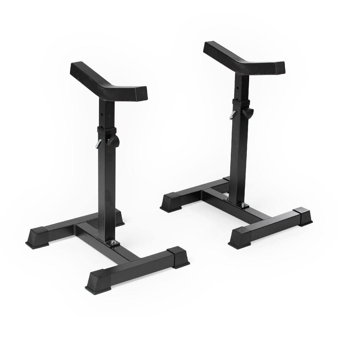 Titan Fitness Bench Press Spotter Stands, Curling Exercise Attachment ...