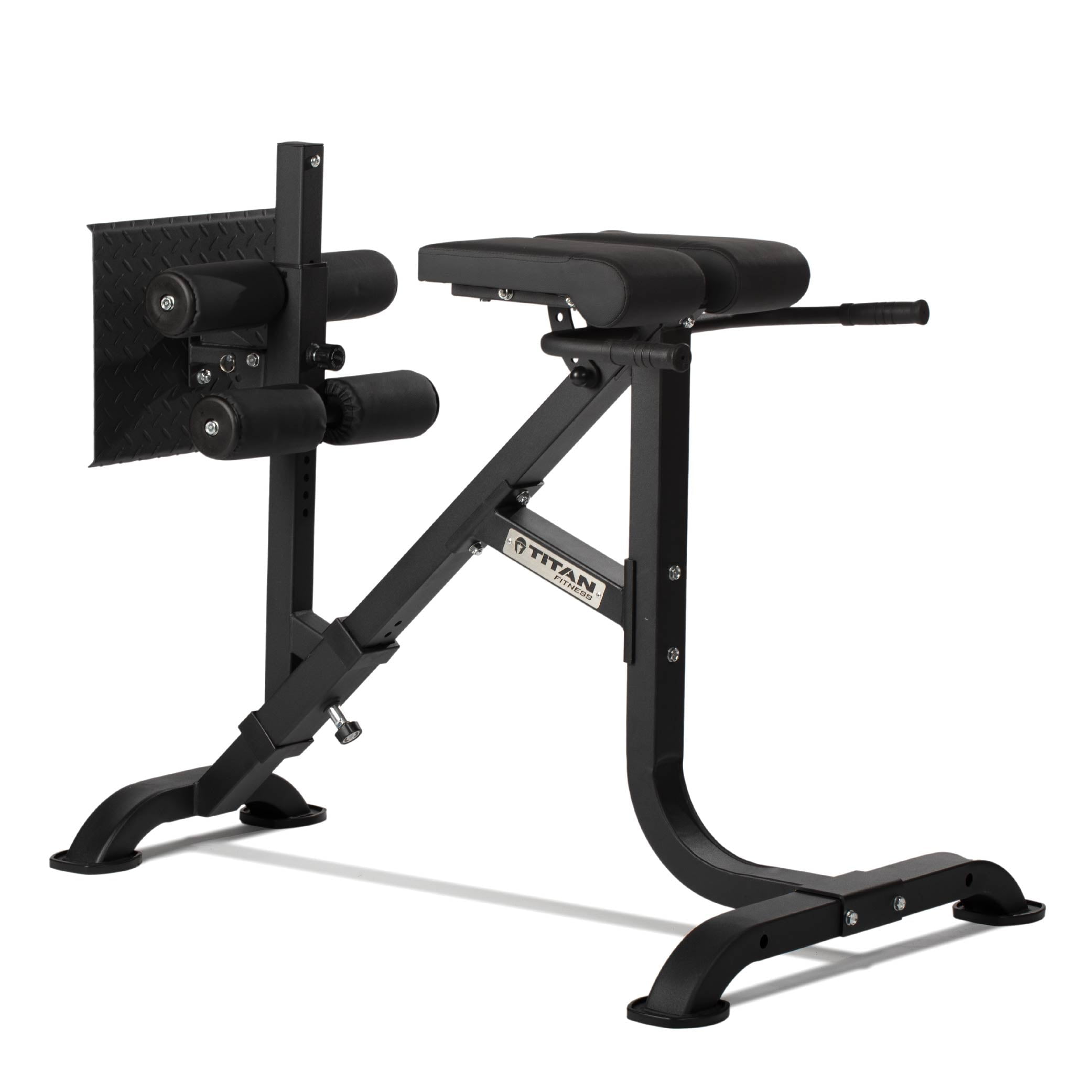 Titan Fitness Adjustable Dual Hyperextension, Crunch, GHD Specialty ...
