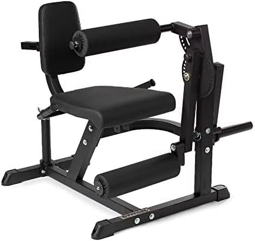 Titan Fitness Adjustable Plate Loaded Leg Extension and Curl Machine ...