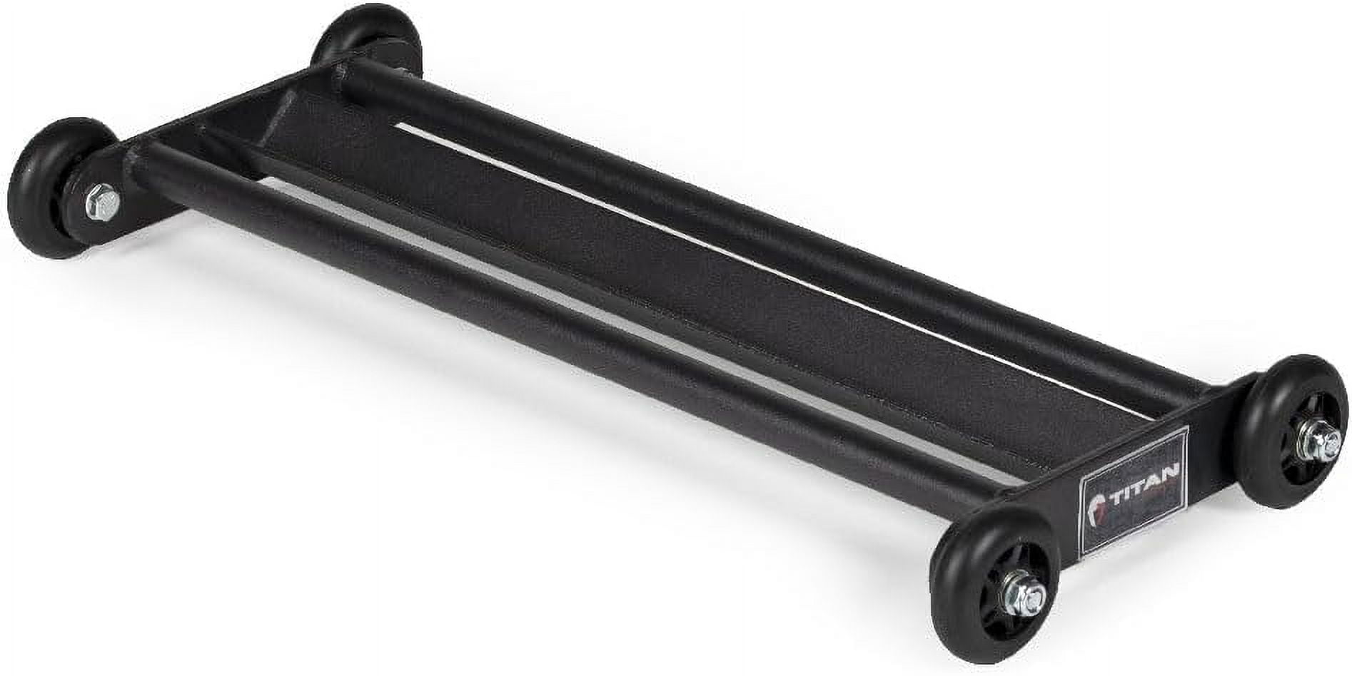 Titan Fitness Glute Hamstring Ab Glider, Leg and Ab Roller for Home Gym ...