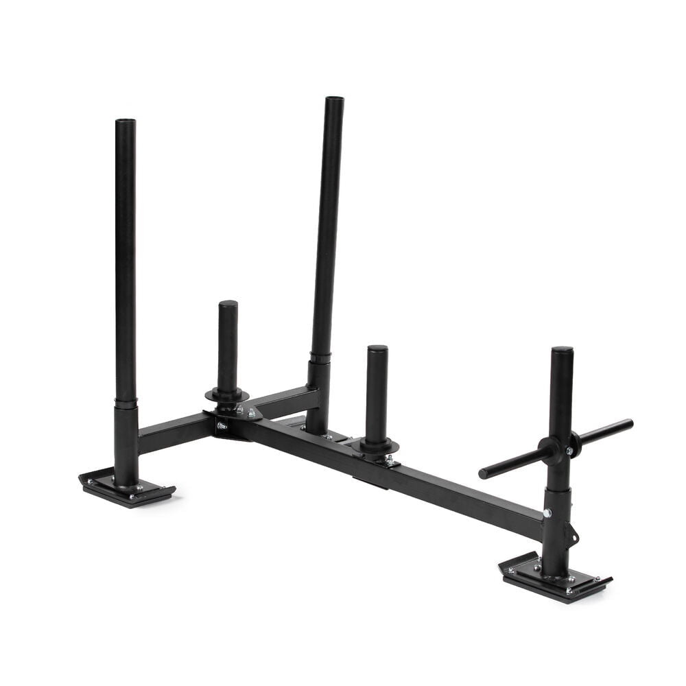 Titan Fitness High-Low Push Pull Sled with UHMW Plastic Shoes, Weight 3 ...