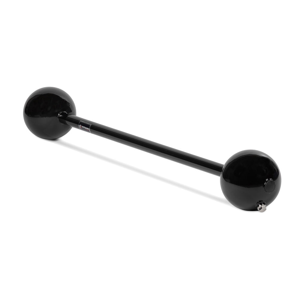 Titan Fitness Loadable Globe Barbell, Adjustable Weight Design ...