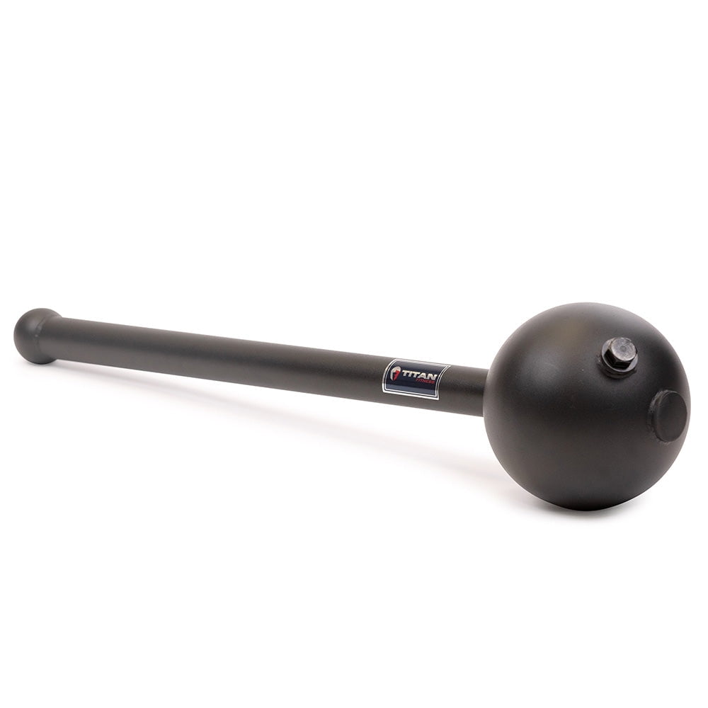 Titan Fitness Loadable Mace Hammer, Adjustable 15 LB-40 LB Workout Club ...