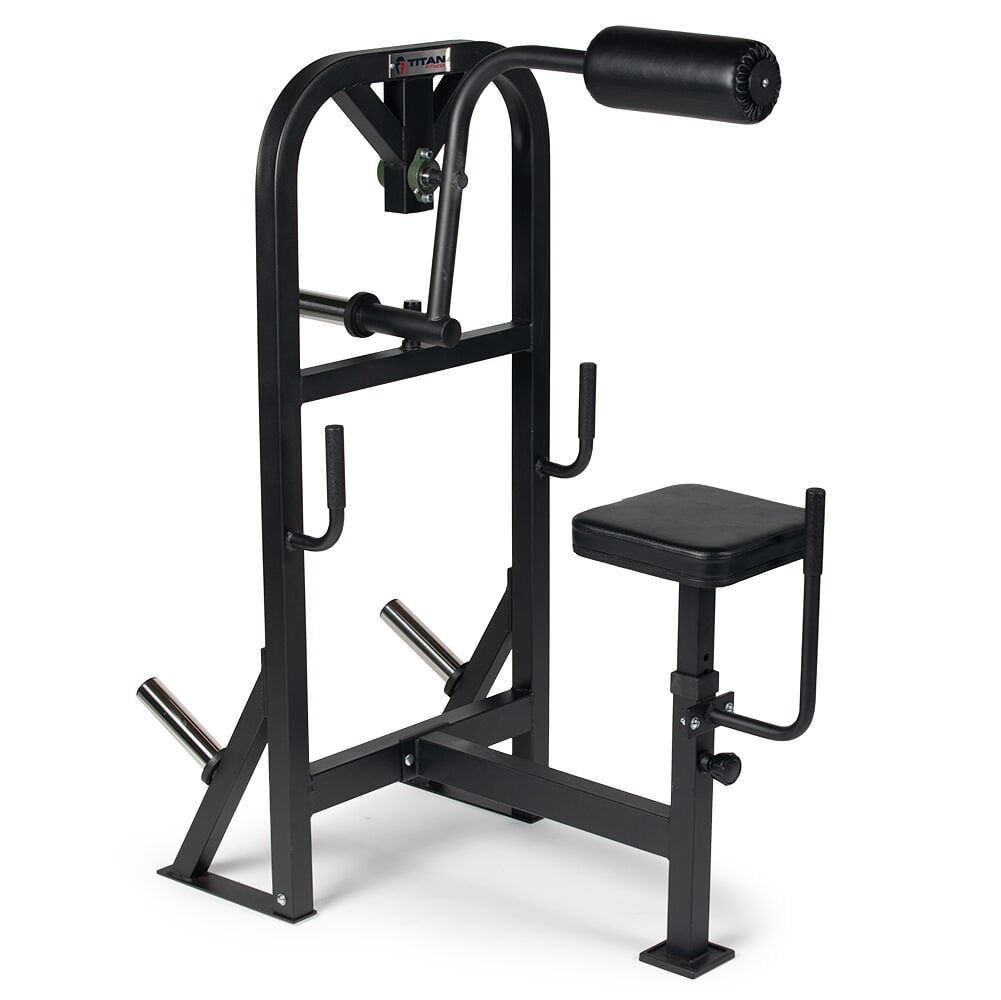 Titan Fitness PLNCKMN Plate Loaded Neck 4-Way Specialty Machine 175 lb ...