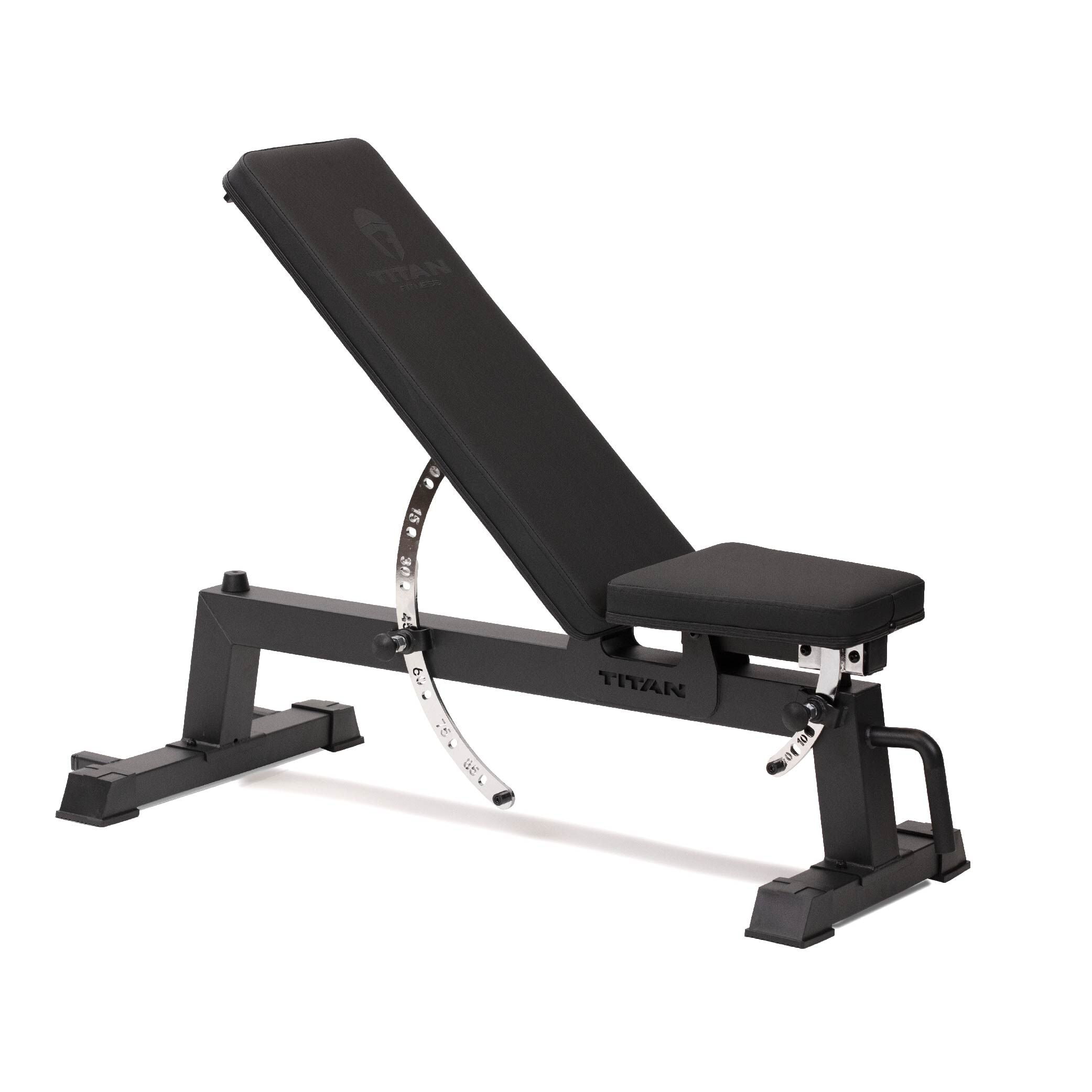 Titan Fitness Performance Series Adjustable Bench, Supports 650 LB ...