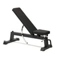 Titan Fitness Performance Series Adjustable Steel Bench, Multicolor, 52 ...