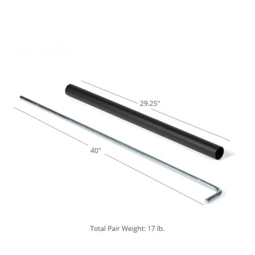 Fitness Pin and Pipe Safety 30 in. X-3 Series Flat Foot - Walmart.com