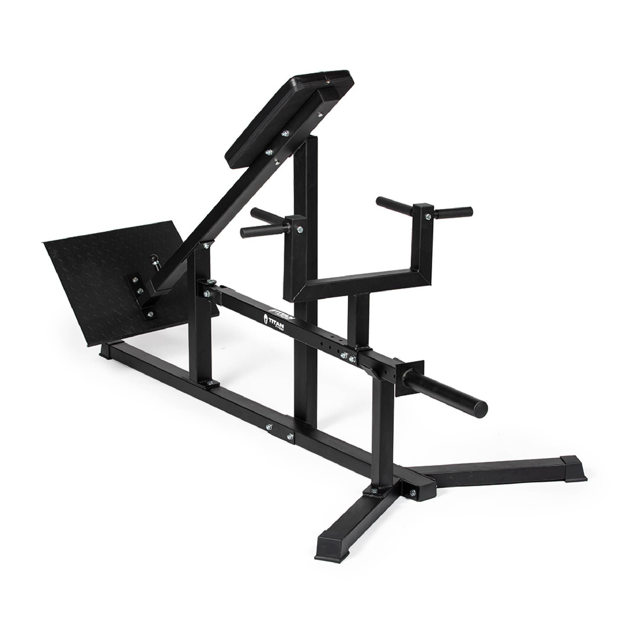 Titan Fitness Plate-Loaded Chest Supported T-Bar Row Machine, 400 LB ...