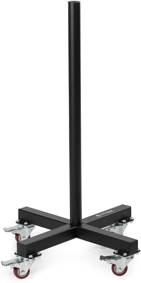Titan Fitness Portable Vertical Olympic Weight Plate Storage Rack ...