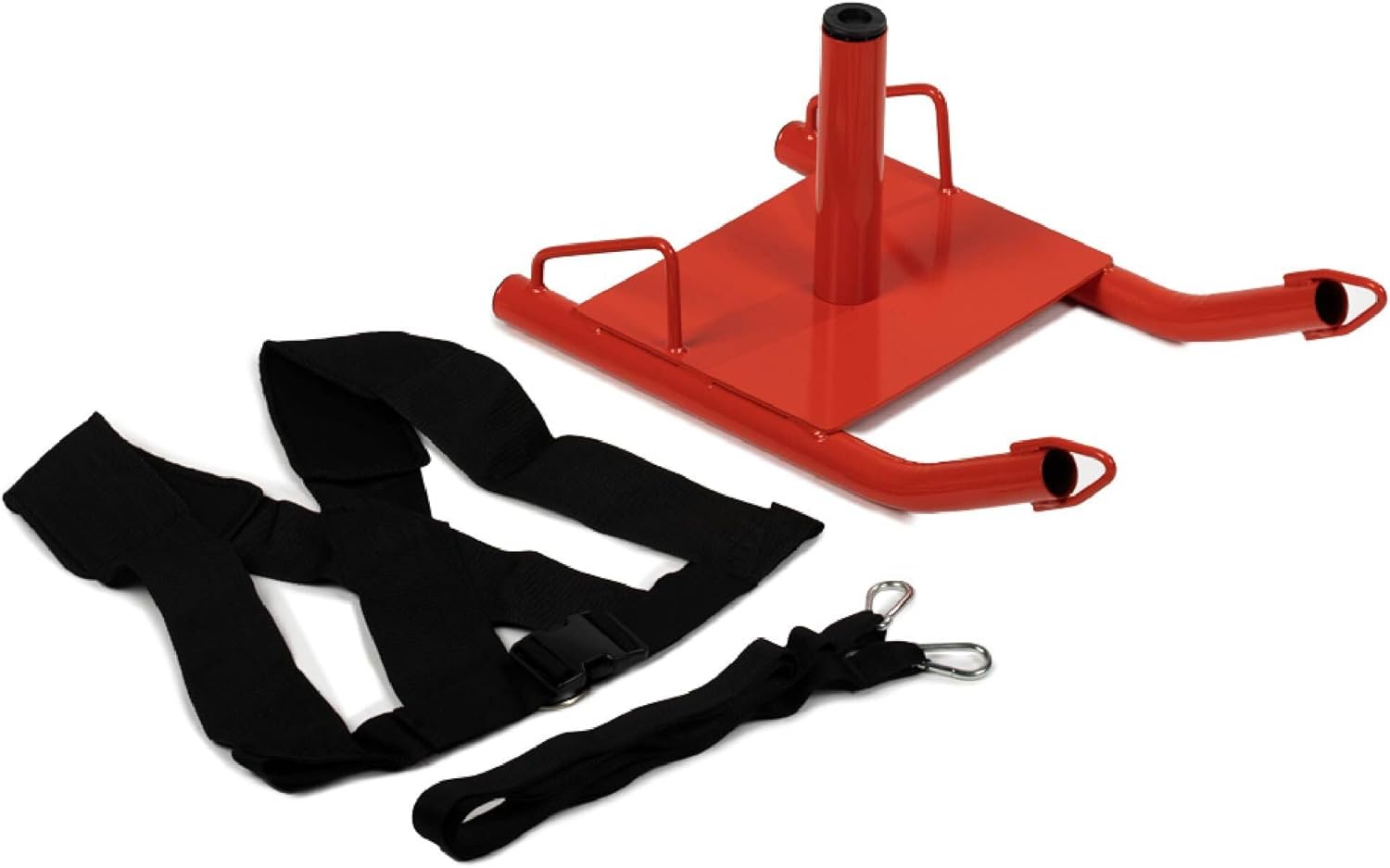 Titan Fitness Power Speed Sled with Deluxe Harness, Rated 150 LB, Push ...