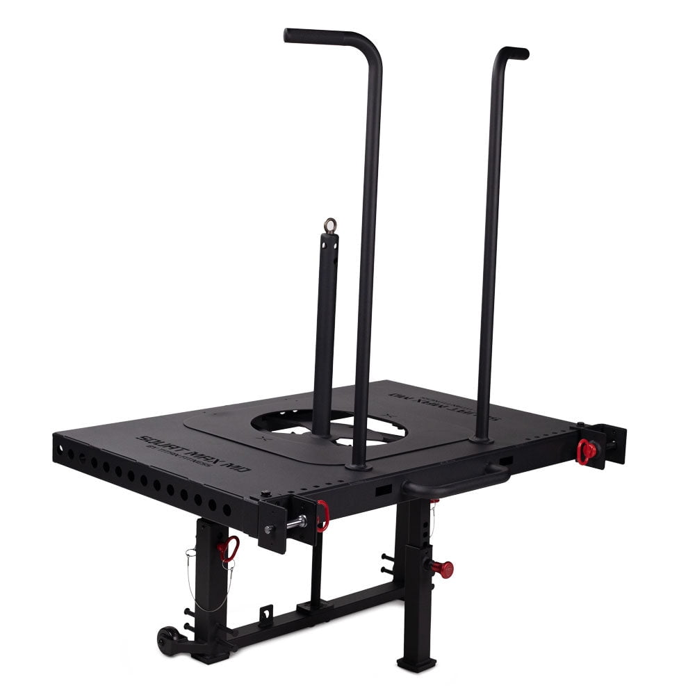 Titan Fitness Rack Mounted SquatMax-MD, Fits T-3, X-3, and TITAN Series ...