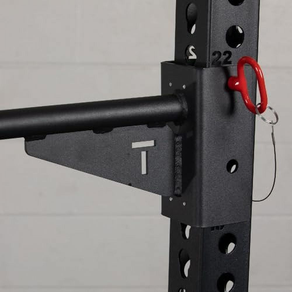 Titan Fitness Rack Mounted Youth Pull-Up Bar, Fits T-3, X-3, or Titan ...
