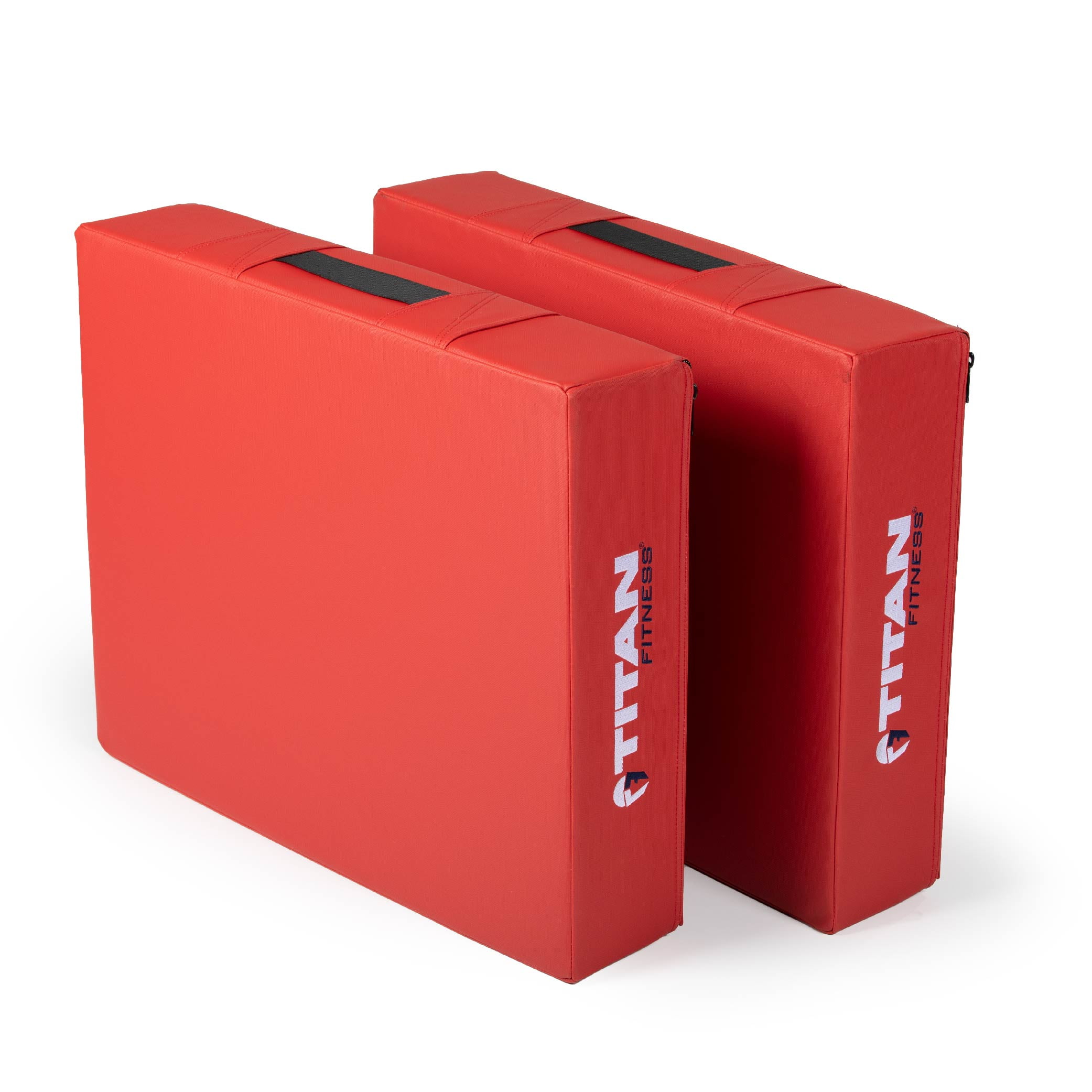 Titan Fitness Red Silencer Drop Pad Set, Gym Supplies, Barbell ...