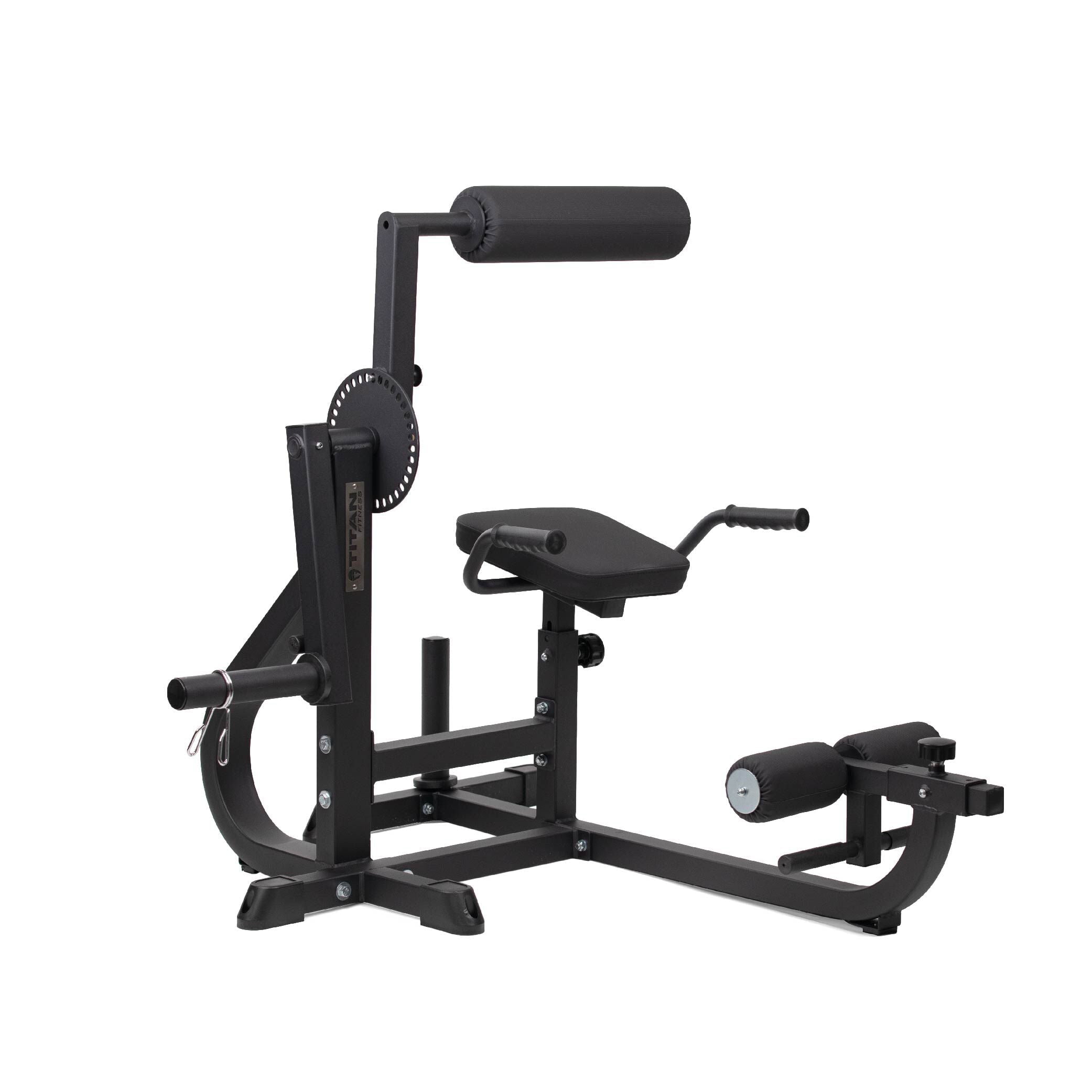 Titan Fitness Seated Ab / Back Extension Machine, Specialty Abdominal ...