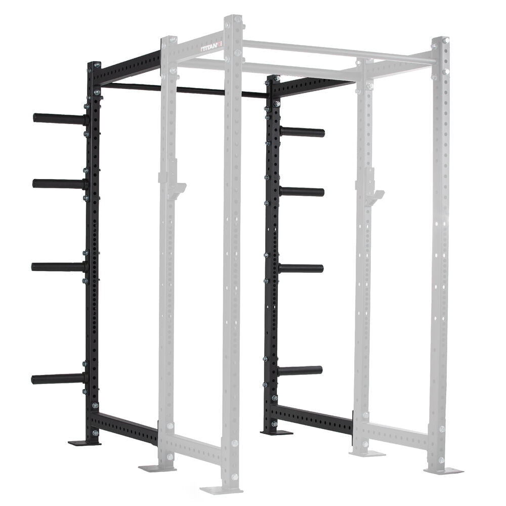 Titan Fitness T-3 Series Black Tall 36in Depth Power Rack Extension Kit ...