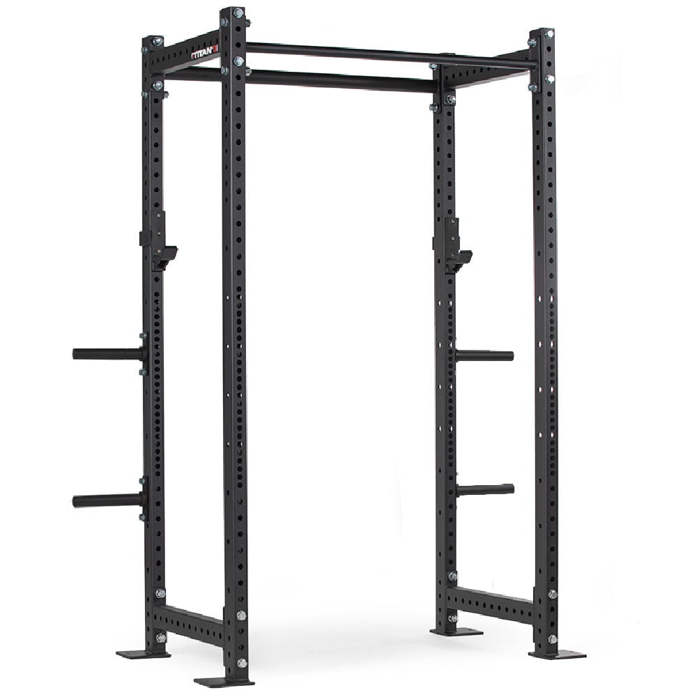 Titan Fitness T-3 Series Black Tall Power Rack, 24in Depth, Weight ...