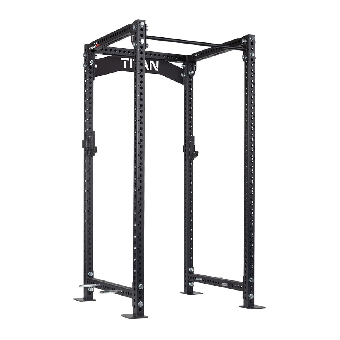 Titan Fitness TITAN Series 100" Black Bolt-Down Power Rack, 36" Depth ...