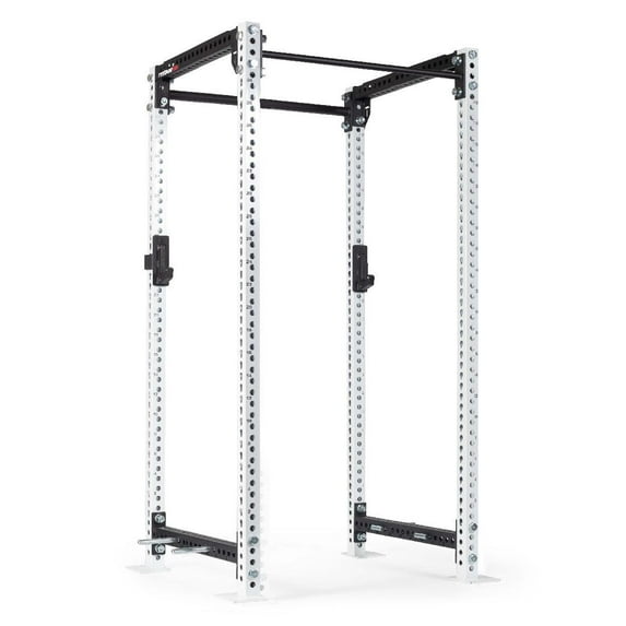 Titan Fitness TITAN Series 100" White Bolt-Down Power Rack, 36" Depth ...