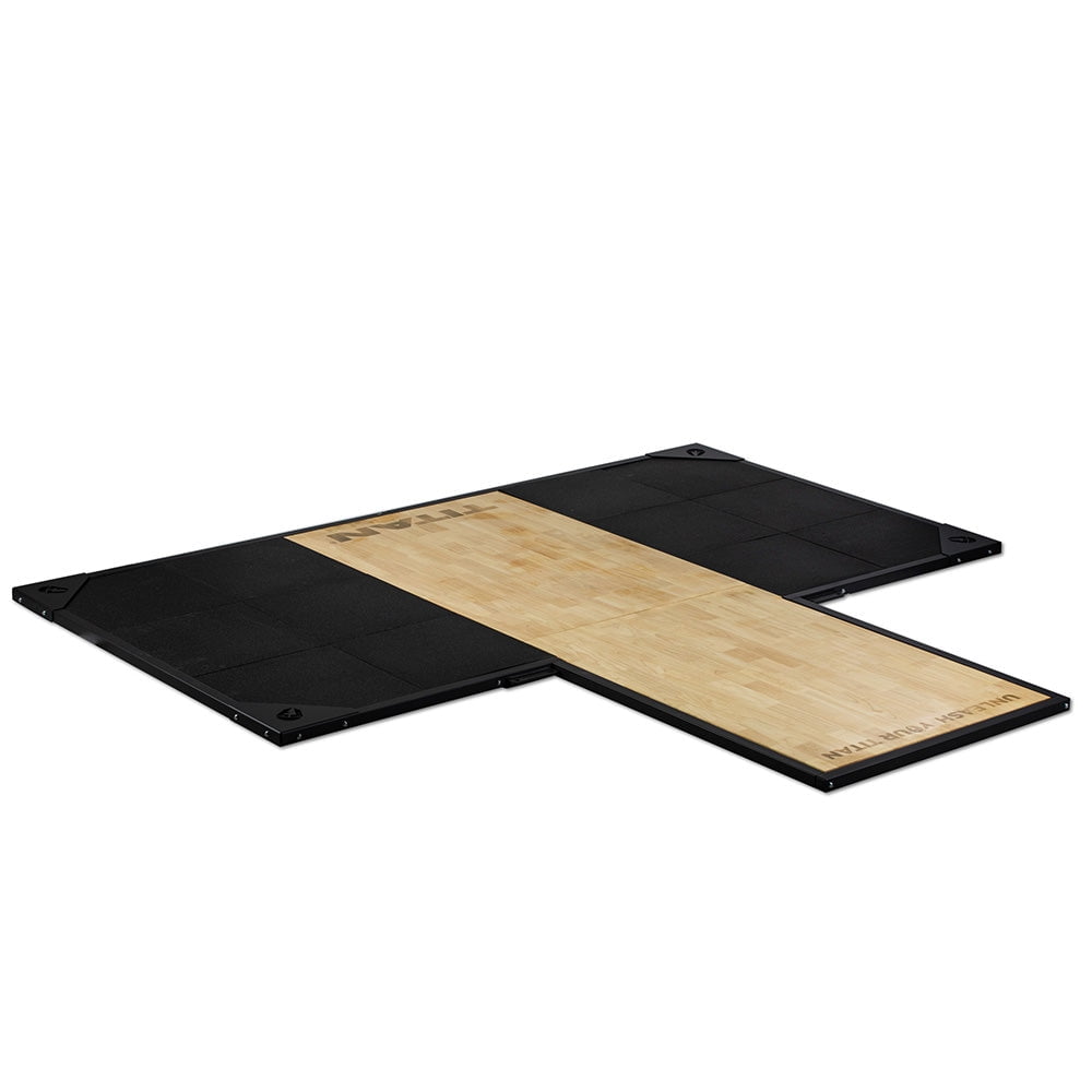 Titan Fitness TITAN Series 36" Power Rack Lifting Platform, Thick ...