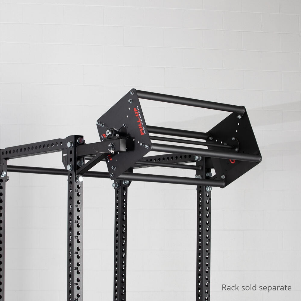 Titan Fitness TITAN Series Rack-Mounted Revolving Pull-Up System, 1.25 ...
