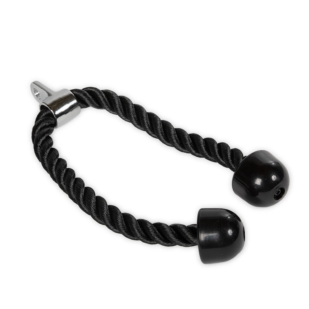 Titan Fitness Tricep Rope Press Down Rubber Stoppers Strength Machine ...