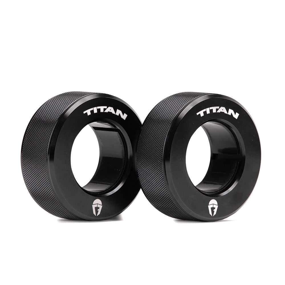 Titan Fitness TwistLock Pro Aluminum Barbell Collar Set, 59.5mm-51.5mm ...