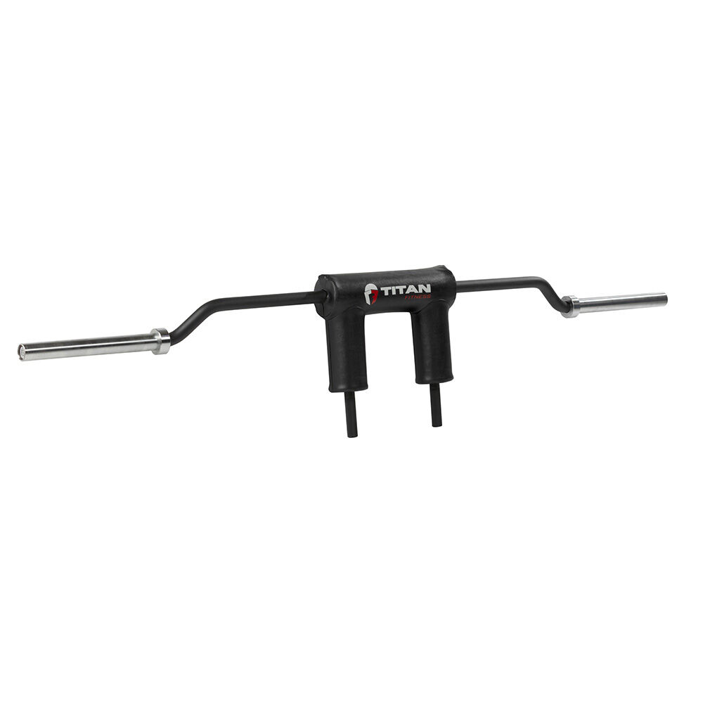 Titan Fitness USA Made TITAN Series Safety Squat Bar, Shoulder and Arm ...