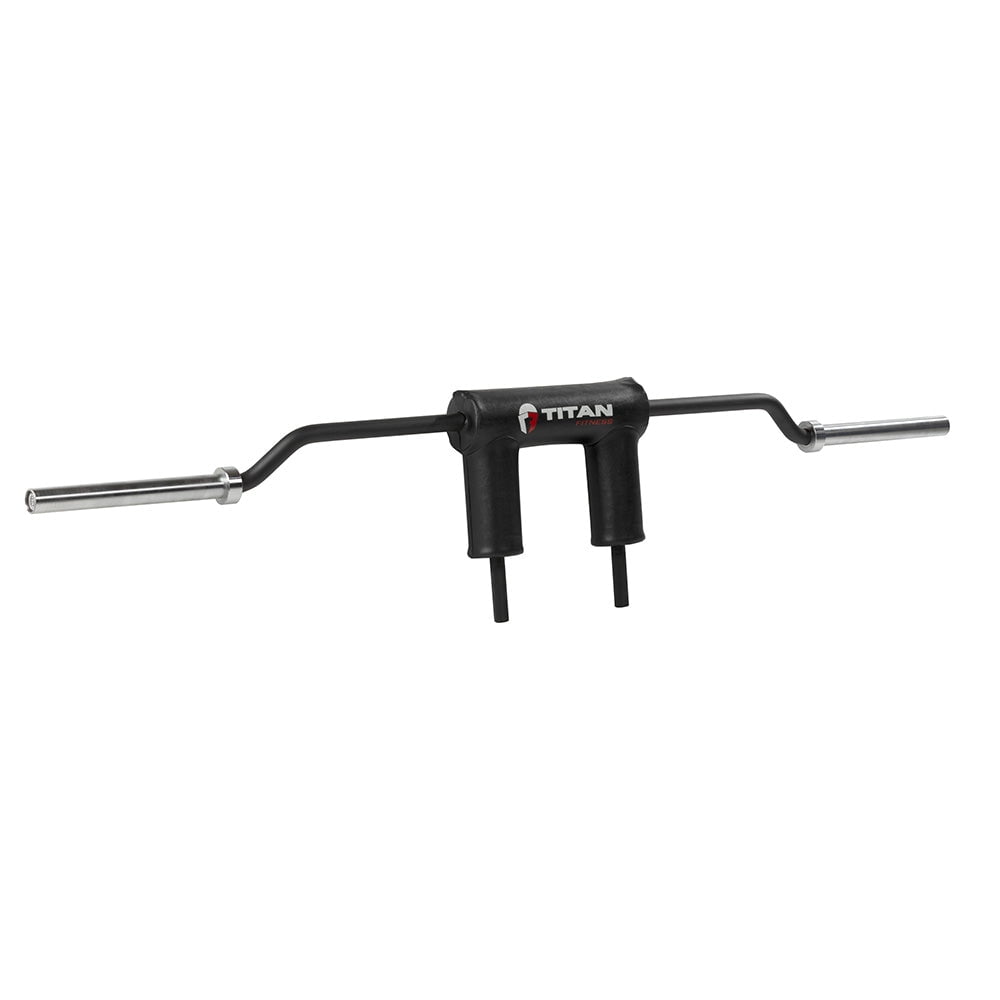 Titan Fitness USA Made TITAN Series Safety Squat Bar, Shoulder and Arm ...