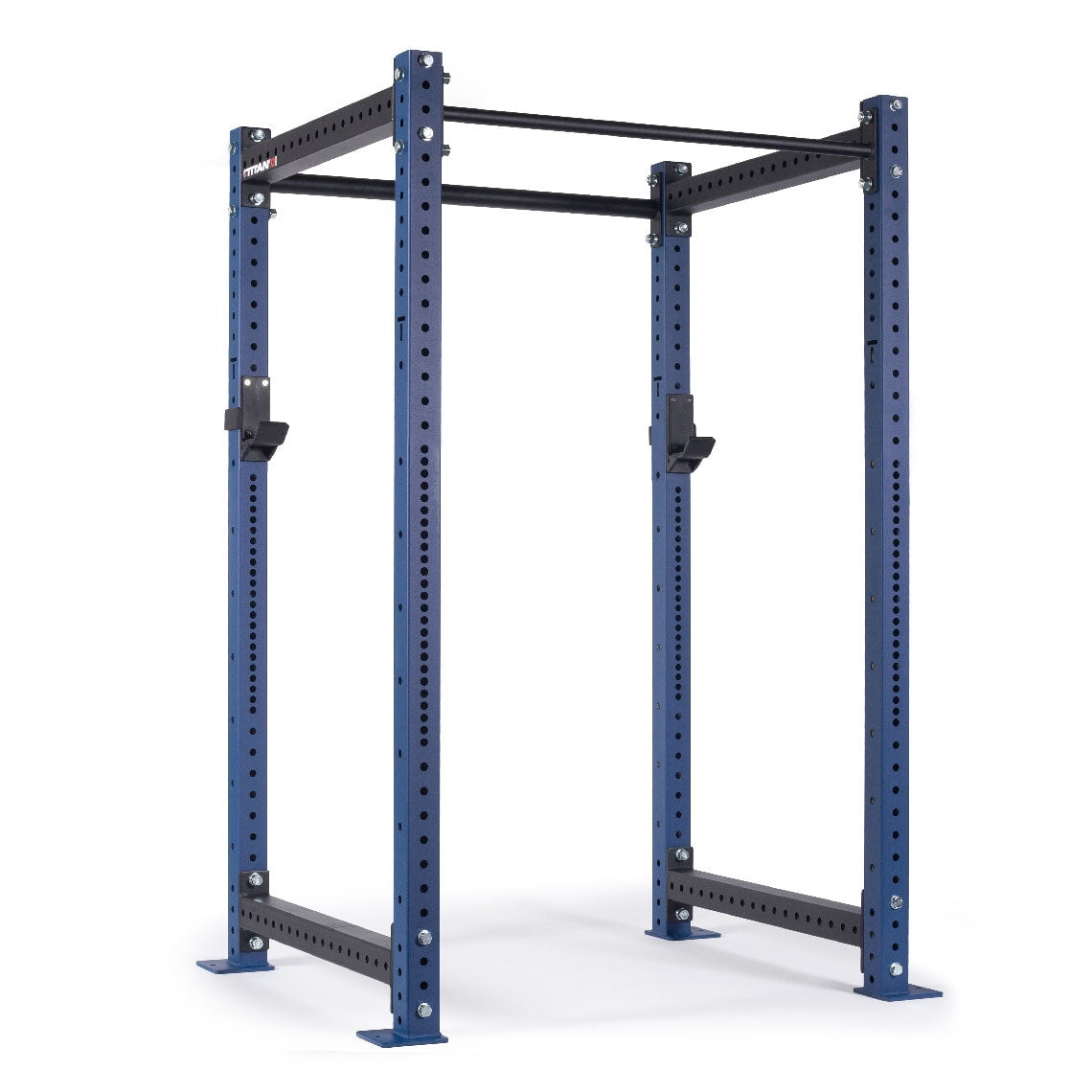 Titan Fitness X-3 Series 80" Navy Bolt-Down Power Rack, 36" Depth ...