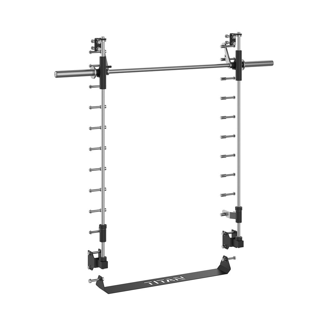Titan Fitness X-3 Series 80" Smith Machine Power Rack Attachment, 500 ...